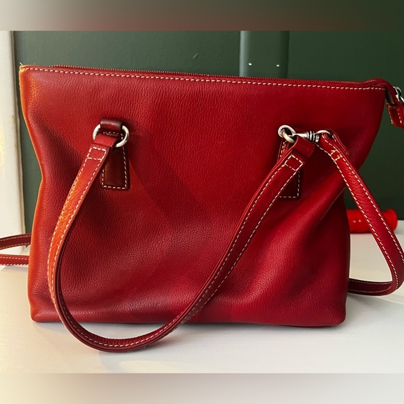 Fossil | Bags | Fossil Red Leather Handbag | Poshmark